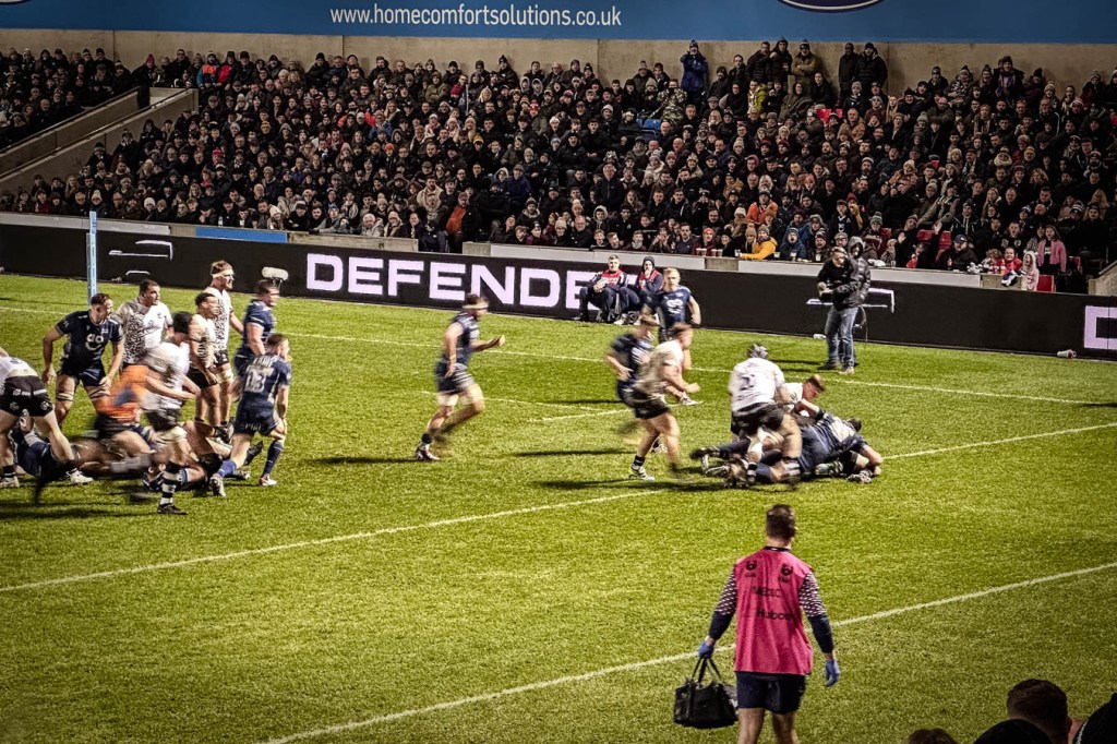 View from the south stand: Sale 14 Bristol 22 [GP] – an old grey dog